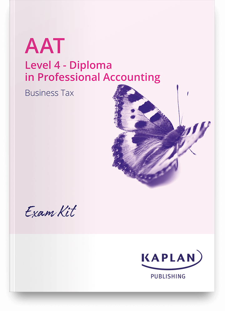 AAT Level 4 Business Tax BNTA Exam Kit Kaplan Learning aat-level-4-business-tax-bnta-exam-kit-kaplan-learning